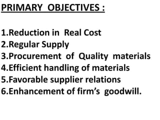 Material management | PDF