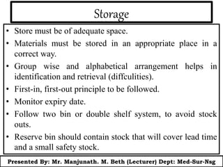 Material management | PPT