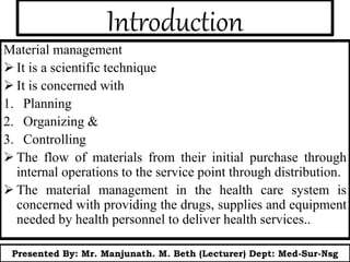 Material management | PPT
