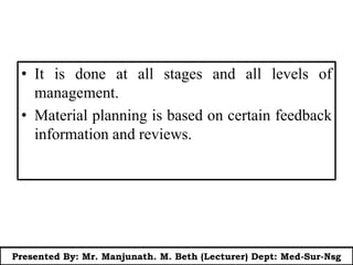 Material management | PPT