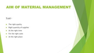 Material management | PPT
