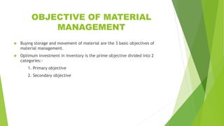 Material management | PPT