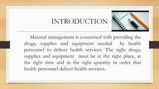 Material Management | PPTX
