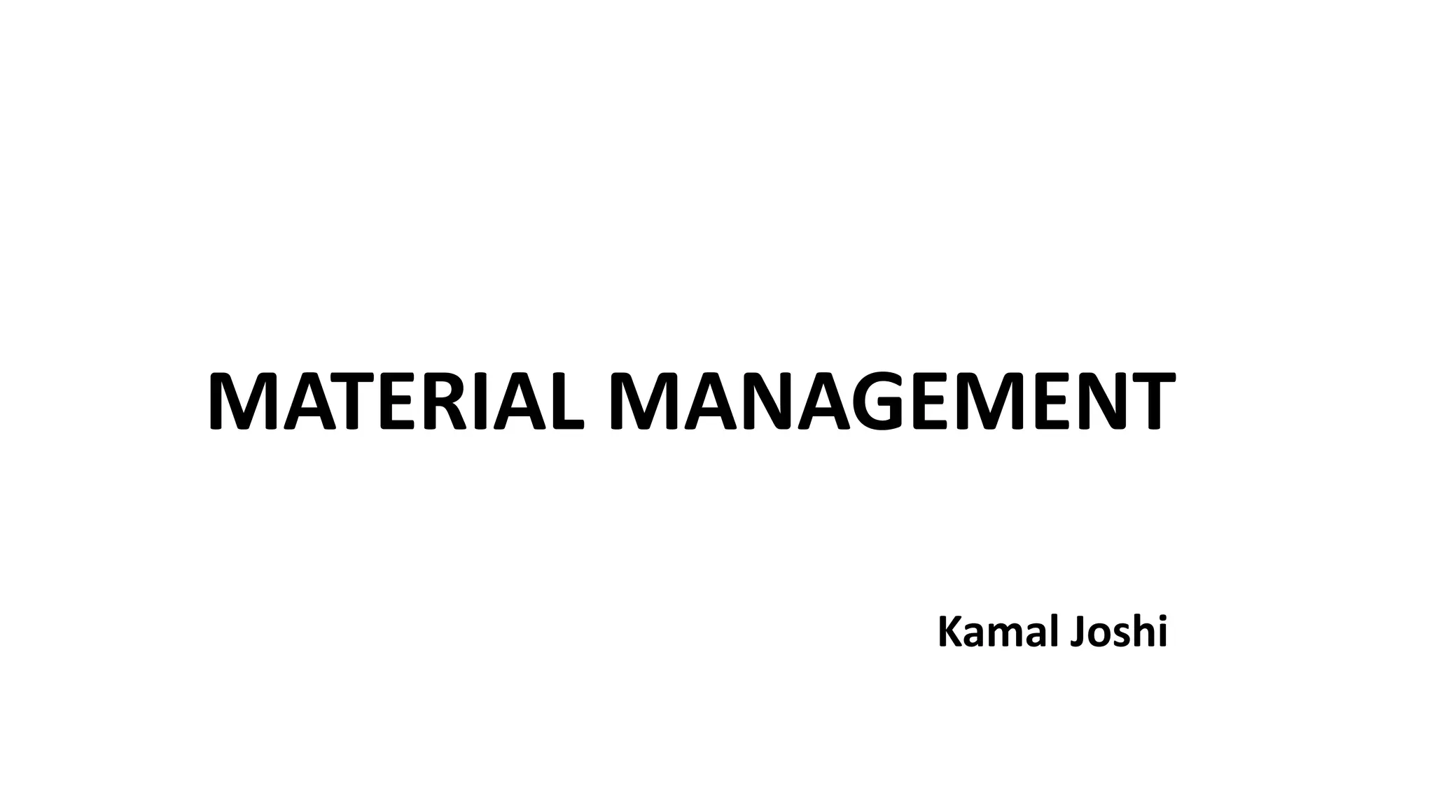 Material management (MM) | PPT