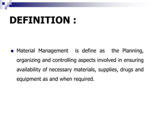 MATERIAL MANAGEMENT.ppt