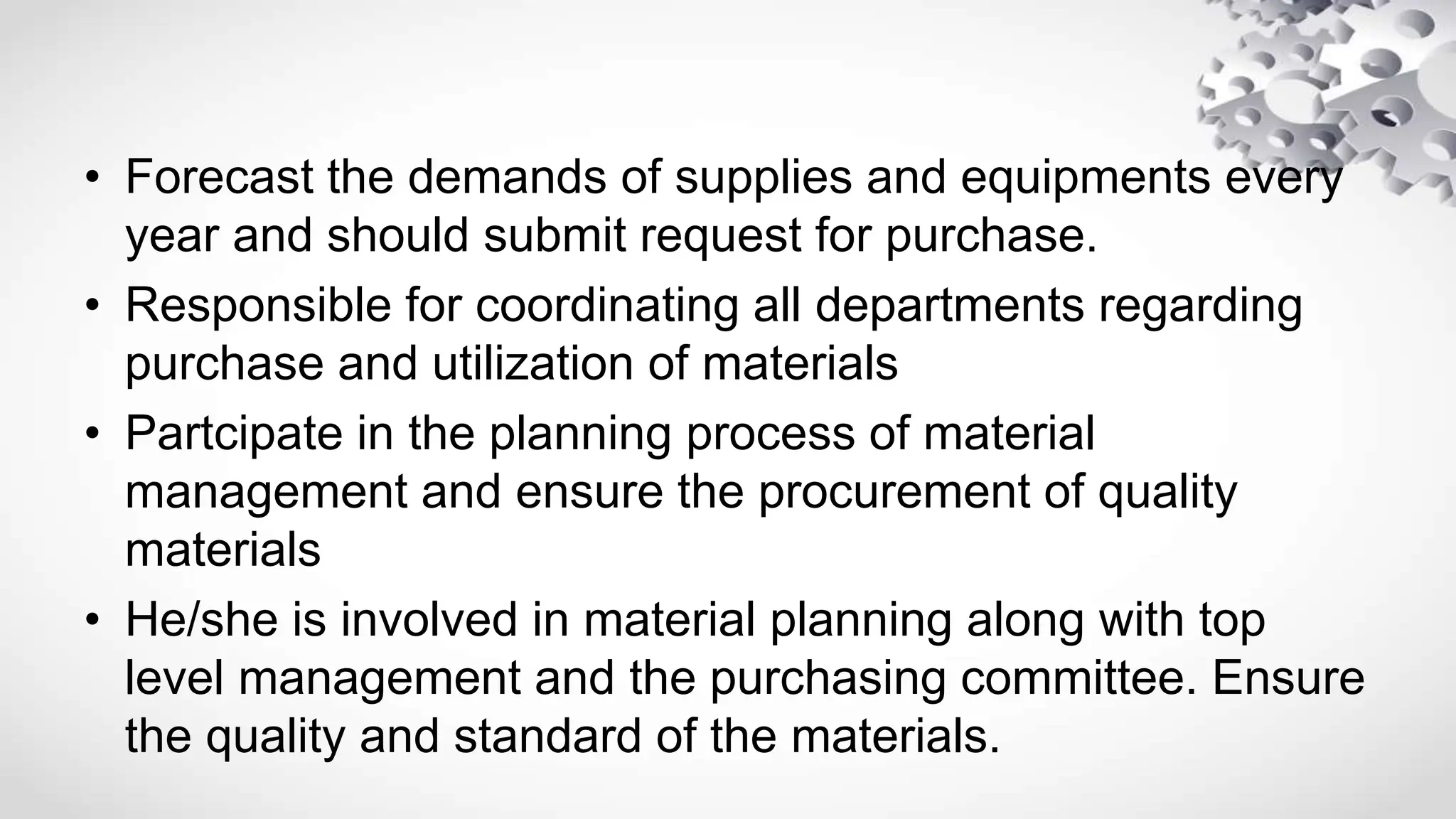 Role Of Head Nurse In MATERIAL MANAGEMENT PPT role-of-head-nurse-in-material-management-ppt