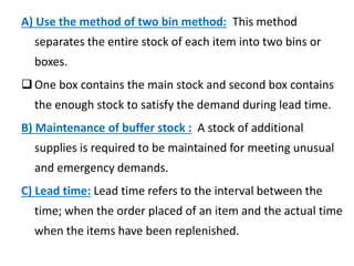 Material management converted | PPT
