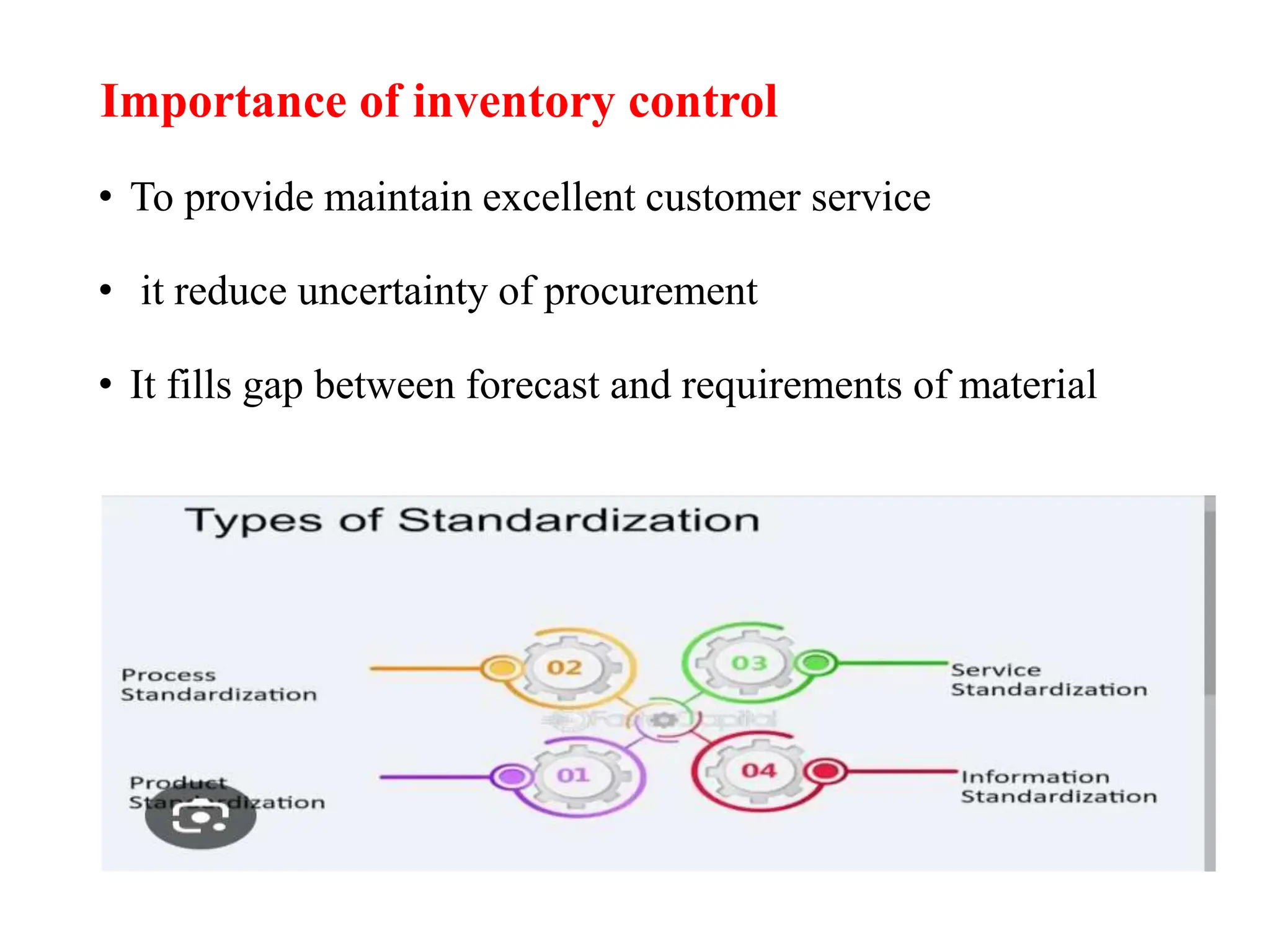 material management- inventory control in NSG management | PPTX