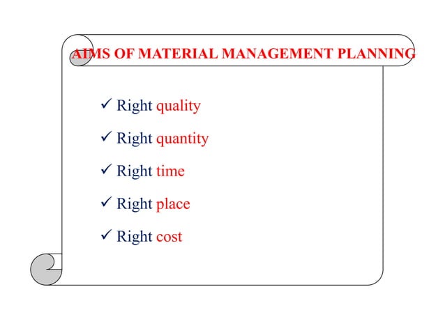 material management- inventory control in NSG management | PPTX