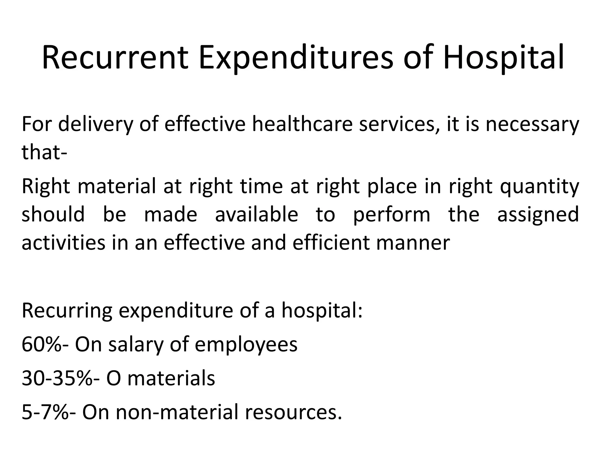 Material Management in Hospital | PPTX