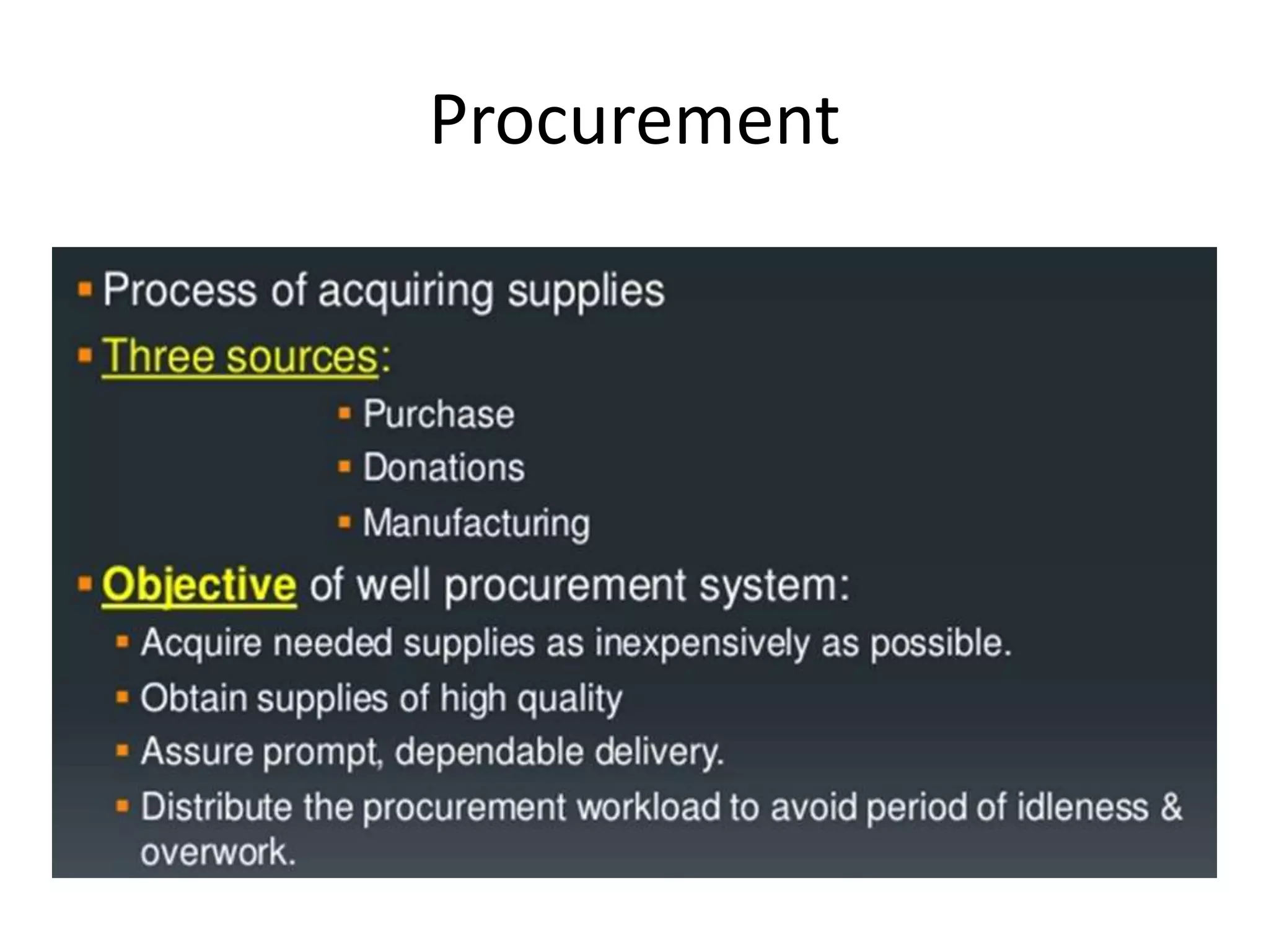 Material Management in Hospital | PPTX