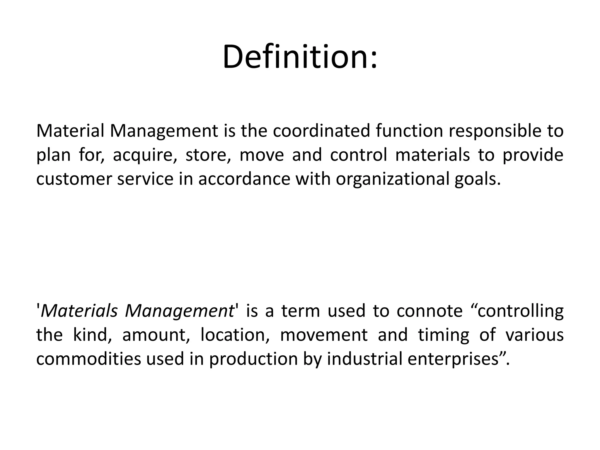 Material Management in Hospital | PPTX