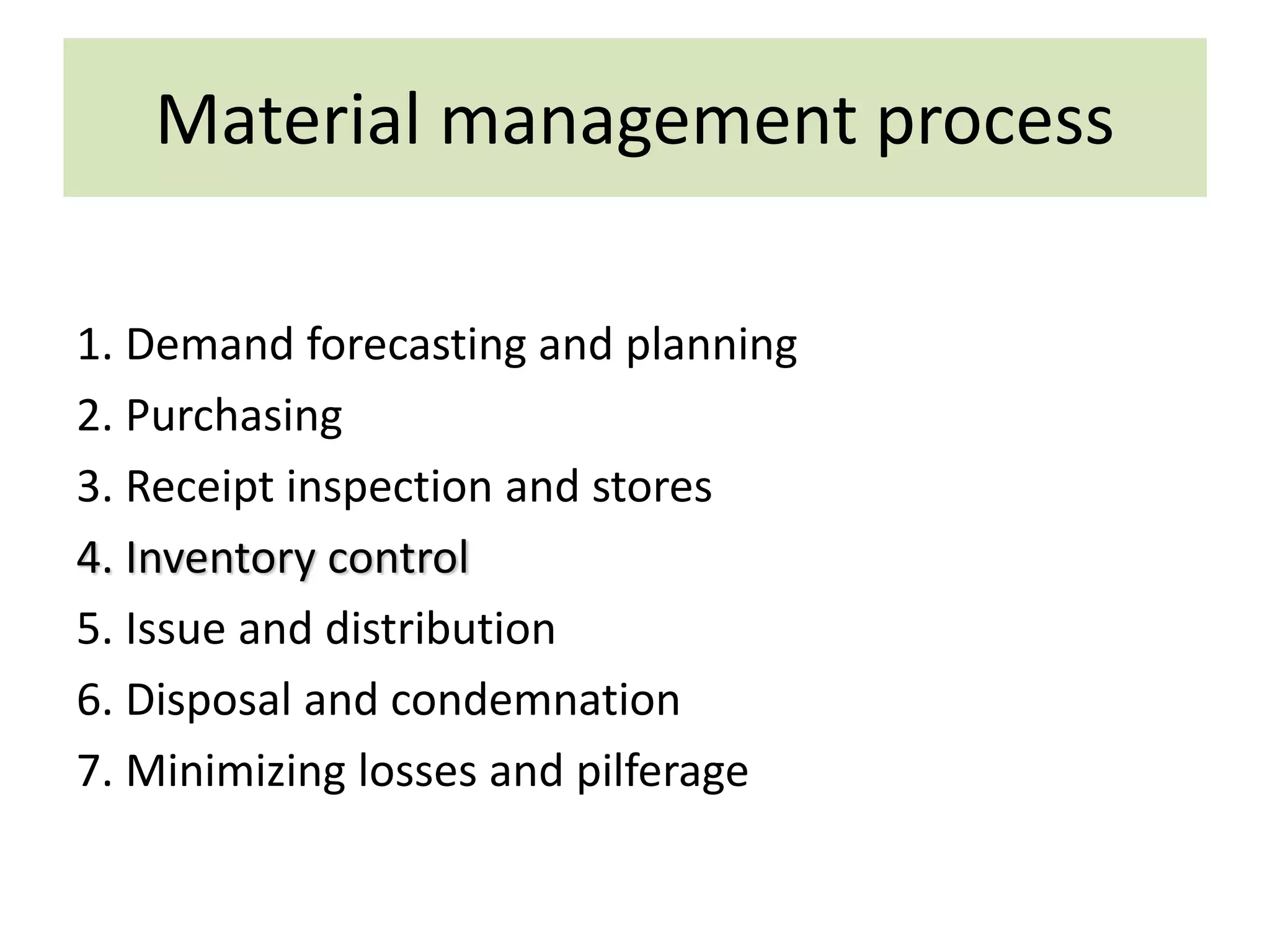 Material Management in Hospital | PPTX