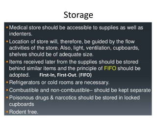 Material Management in Hospital | PPTX