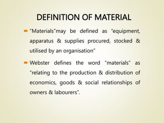 MATERIAL MANAGEMENT PPT.pptx