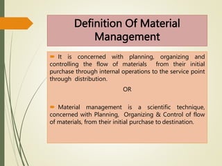 MATERIAL MANAGEMENT PPT.pptx