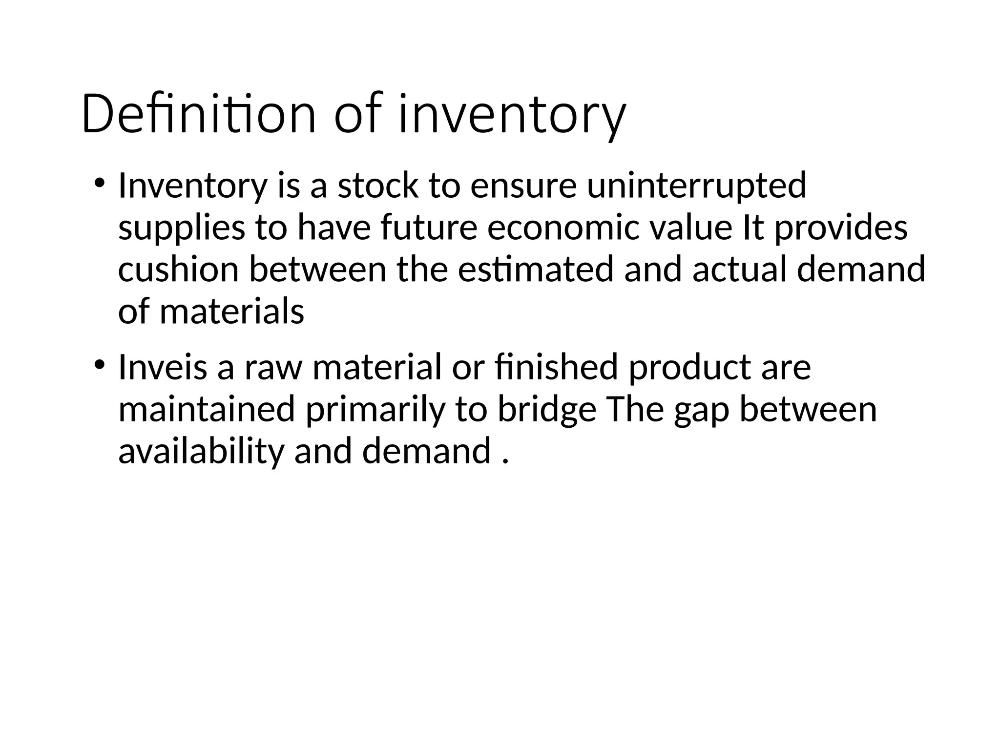material management ppt planning and procurement of material manargment ...
