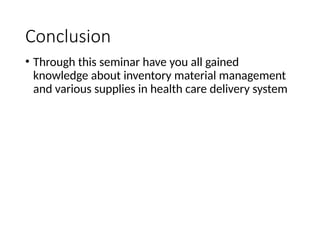 material management ppt planning and procurement of material manargment ...