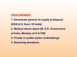 material managemnt required in Civil Engineering , | PPTX