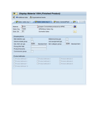 Material master | DOCX
