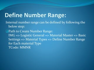 Materialmasterdatanew 160615124527 | PPT