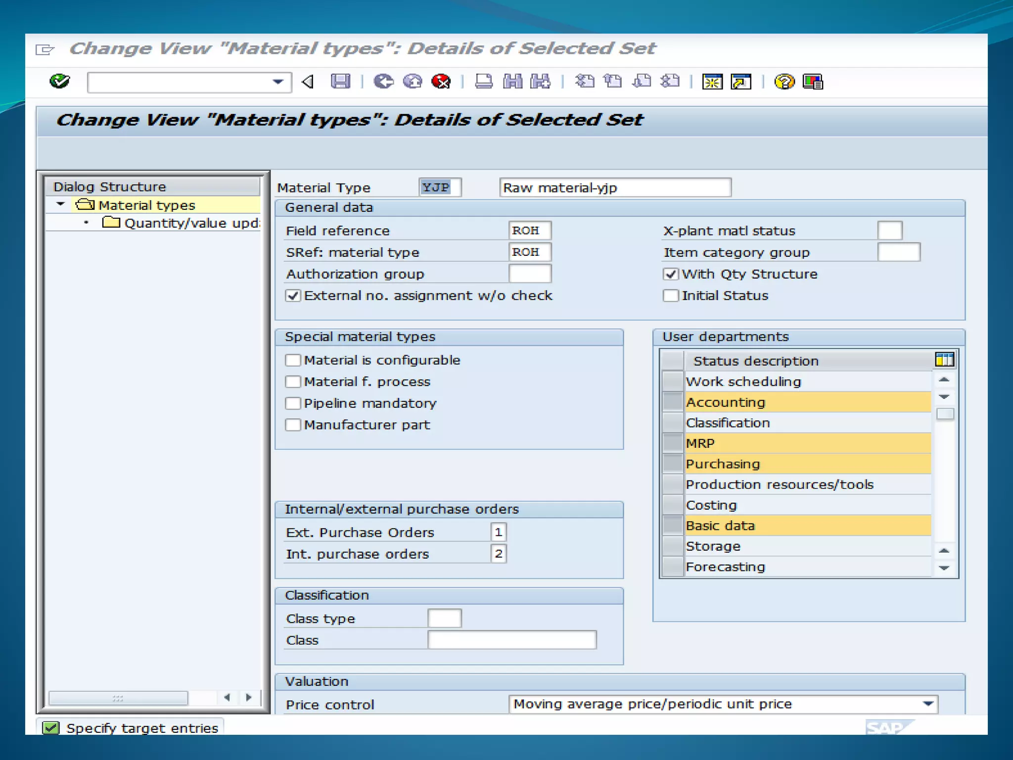 Material master data in sap mm | PPTX