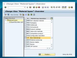 Material master data in sap mm | PPTX