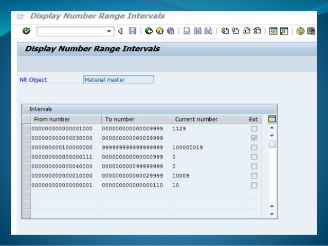 Material master data in sap mm
