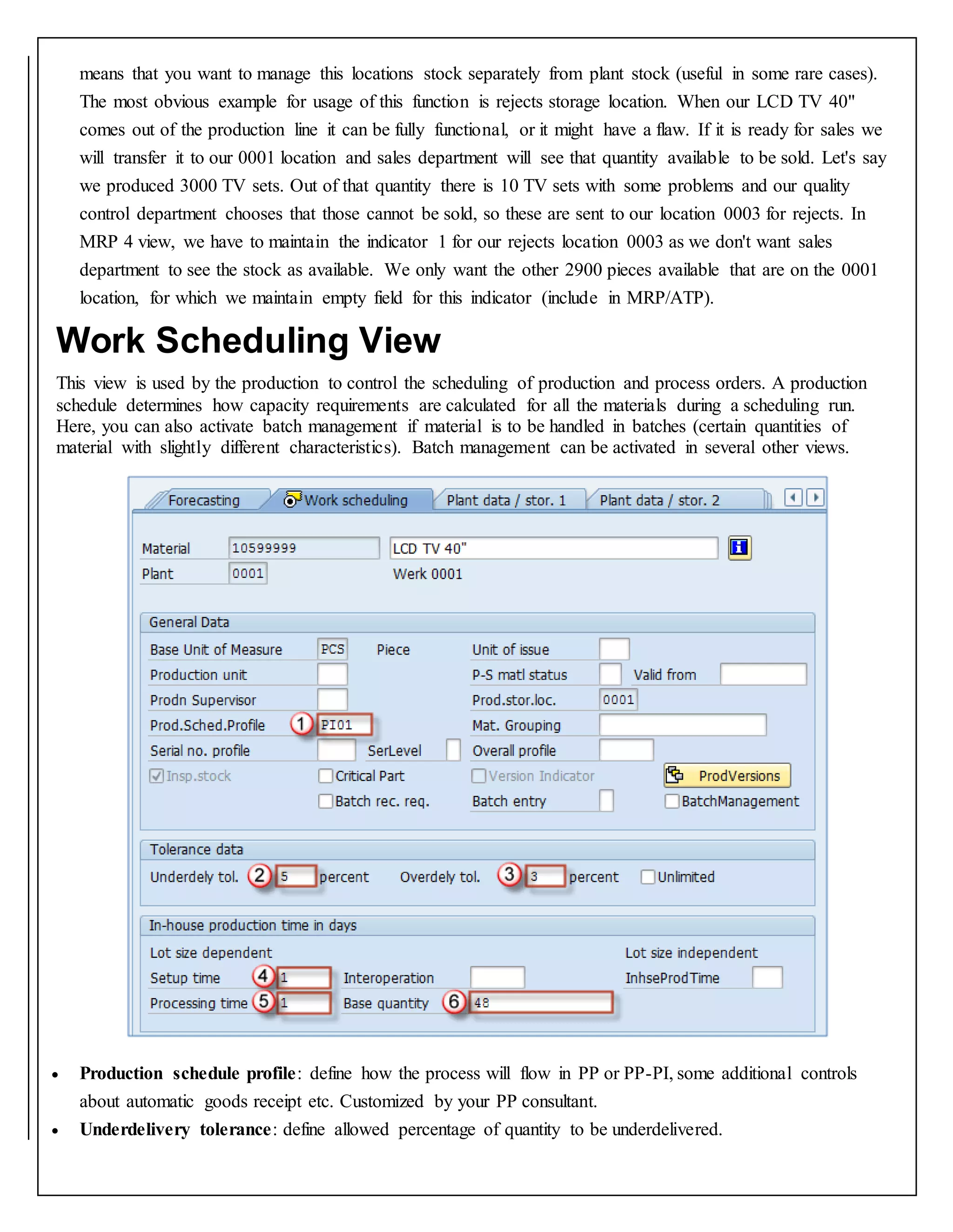 Material master views | DOCX