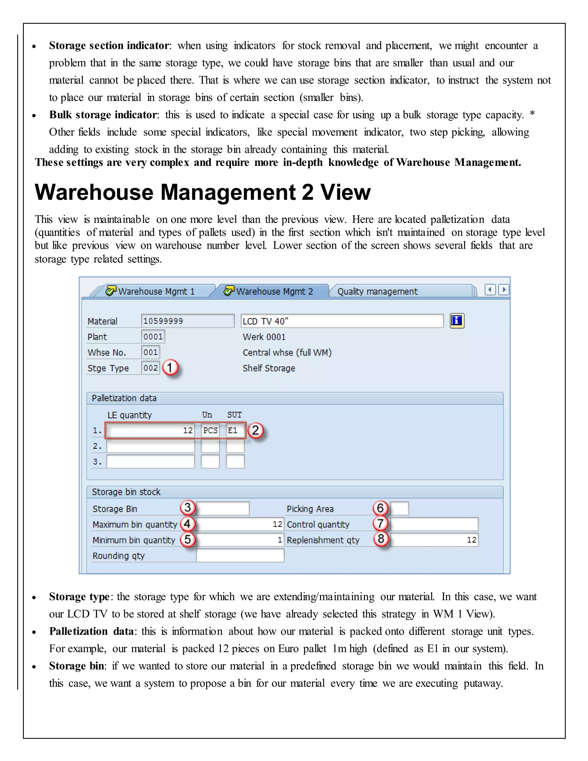 Material master views | DOCX
