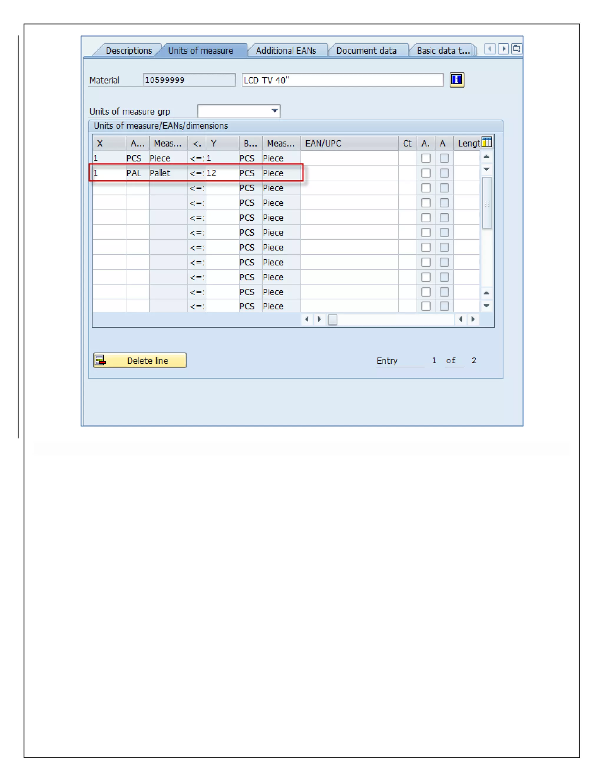 Material master views | DOCX