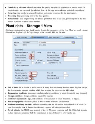 Material master views | DOCX