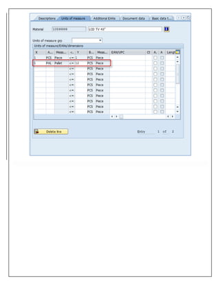 Material master views | DOCX