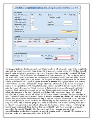Material master views | DOCX