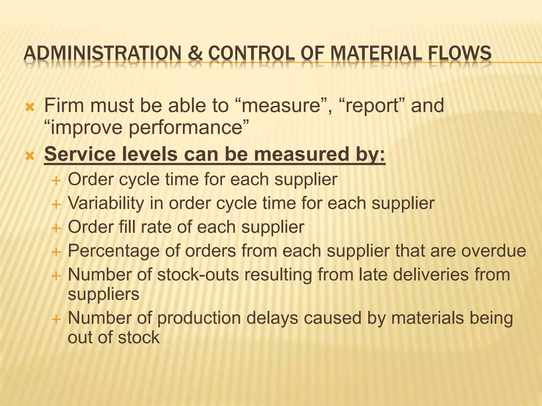 Material management flow and DRP | PPTX
