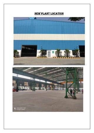 Material movement in a manufacturing plant | PDF
