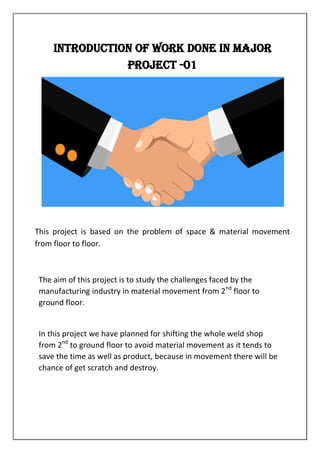 Material movement in a manufacturing plant | PDF