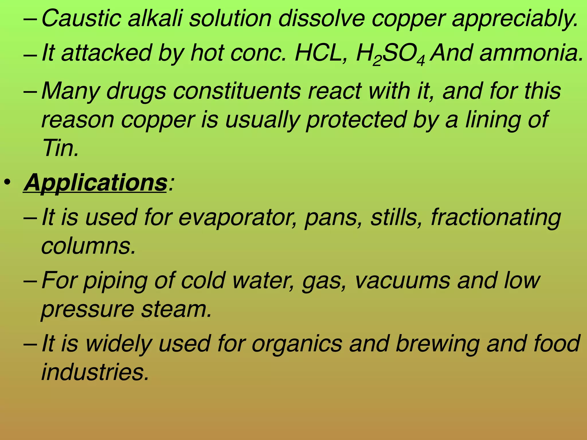 Pharmaceutical Engineering: Material of pharmaceutical plant ...