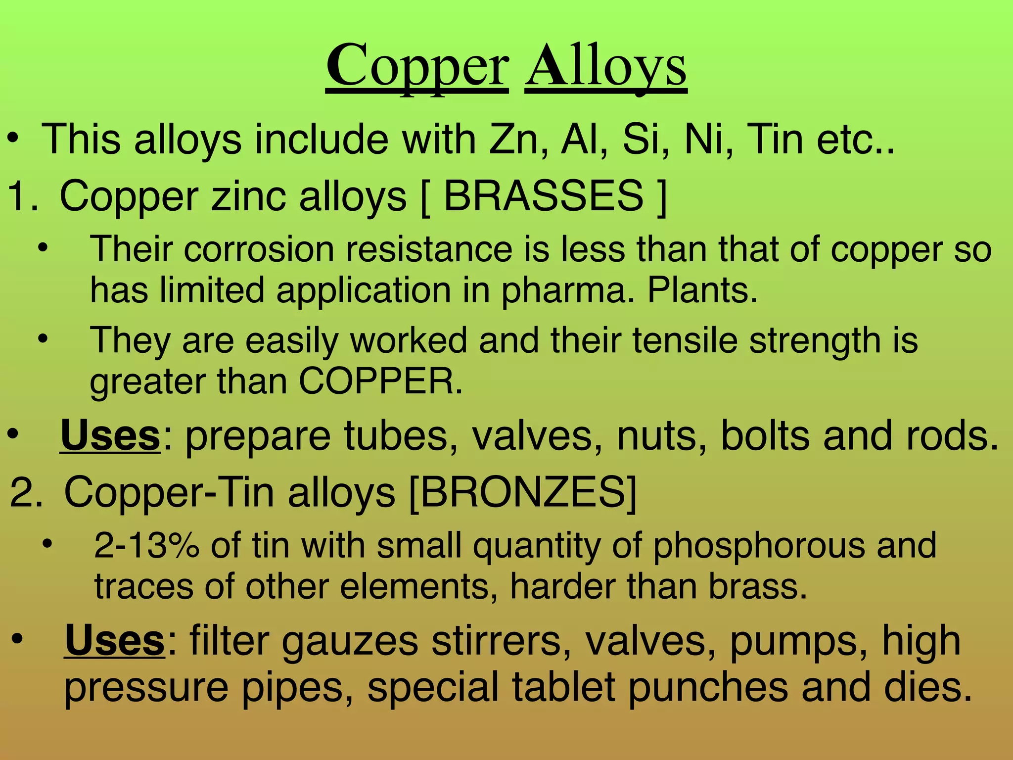 Pharmaceutical Engineering: Material of pharmaceutical plant ...
