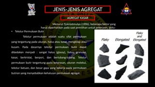 AGREGAT PERKERASAN JALAN | PPTX