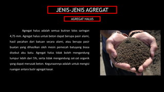 AGREGAT PERKERASAN JALAN | PPTX