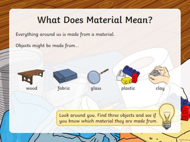 Science Grade 3-Materials | PPTX