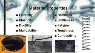 Material Properties | PPTX | Chemistry | Science