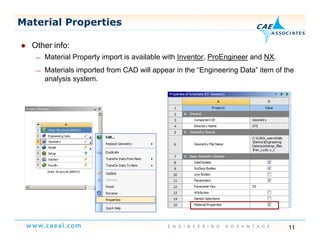 Material property data | PPT