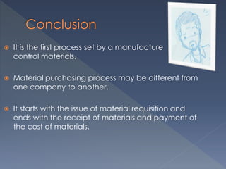 Material purchasing | PPTX