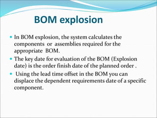 SAP MM PP Material requirement planning | PPT
