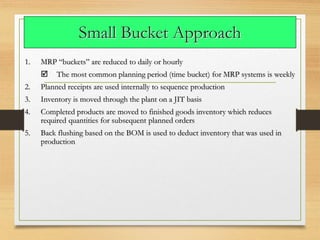 MATERIAL REQUIREMENTS PLANNING (MRP) | PPTX | Business | Business and ...