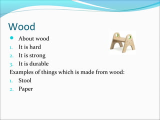 Materials | PPT