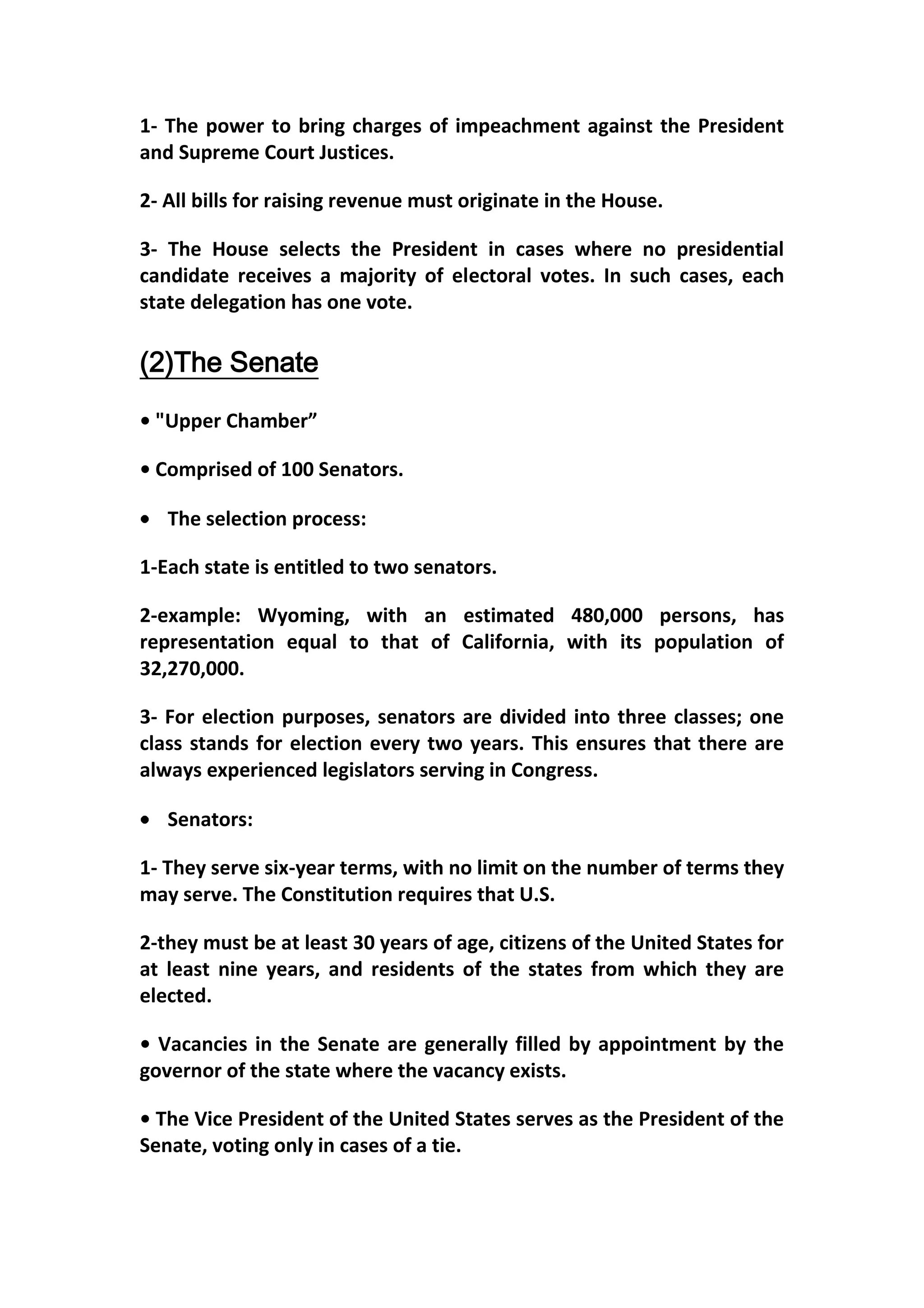 Legislative Branch In Details Pdf 