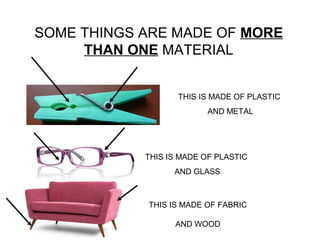 Materials. 1st grade | PPT